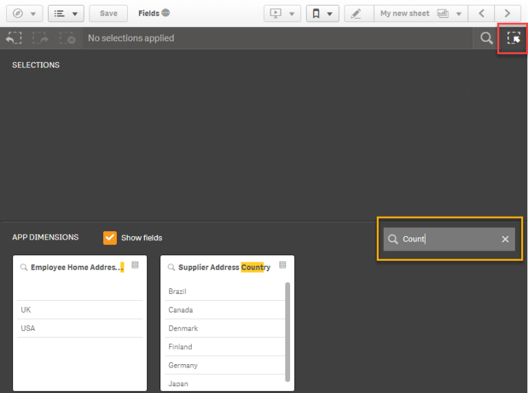 Qlik Sense Data Model and Field Naming | qlikcentral